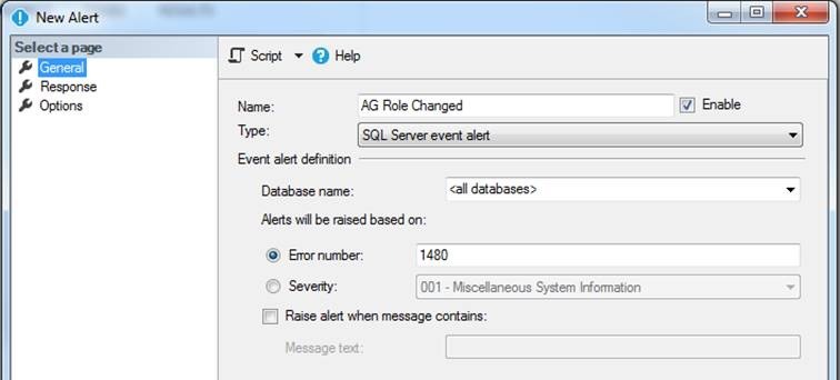 SQL Server – AOAG monitorering